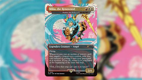 Mtg X Hatsune Miku Secret Lair Crossover Announced