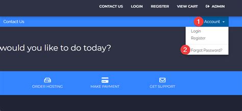 How To Reset Your Shockbyte Client Account Password Shockbyte
