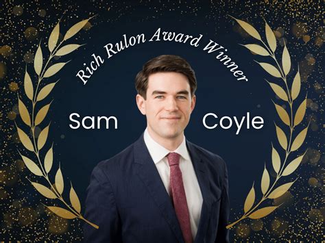Sam Coyle Honored With The Rich Rulon Award Klasko Immigration Law