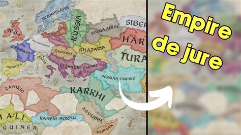 Crusader Kings 3 Time Lapse Empire De Jure YouTube