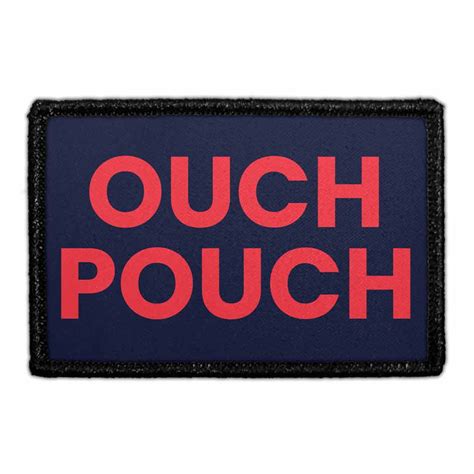 Ouch Pouch Removable Patch — Pull Patch Removable Patches That
