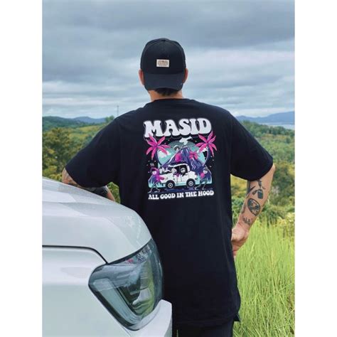 Masid Clothing By Geo Ong All Good In The Hood Agith T Shirt For