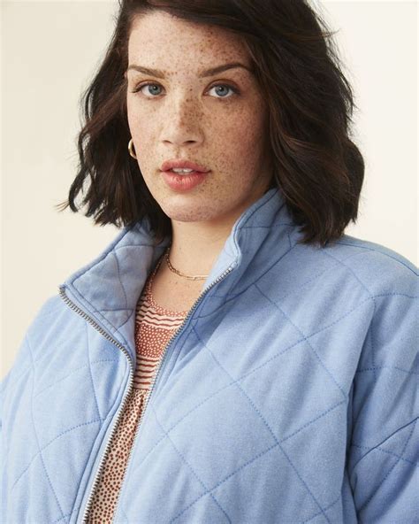 Plus Size Gena Quilted French Terry Forest Green Plus Size Outfits