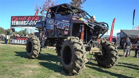 Lifted Polaris Ranger Mudding Polaris 2021 2025 Nbs Front Full Size
