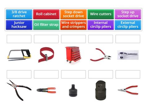 Tool Identification 3 Match Up
