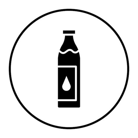 Ilustración Del Vector De La Botella De Agua Vector Premium