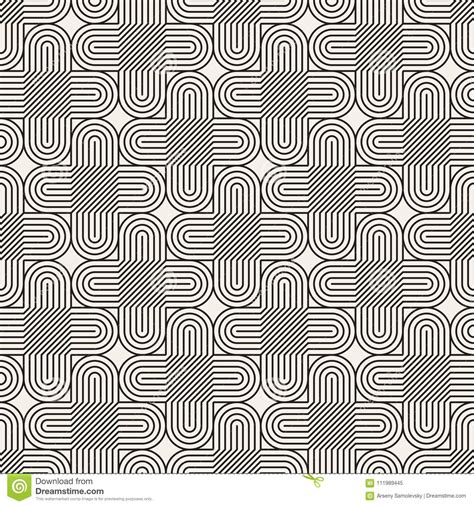 Vector Seamless Pattern Modern Stylish Abstract Texture Stock Illustration Illustration Of