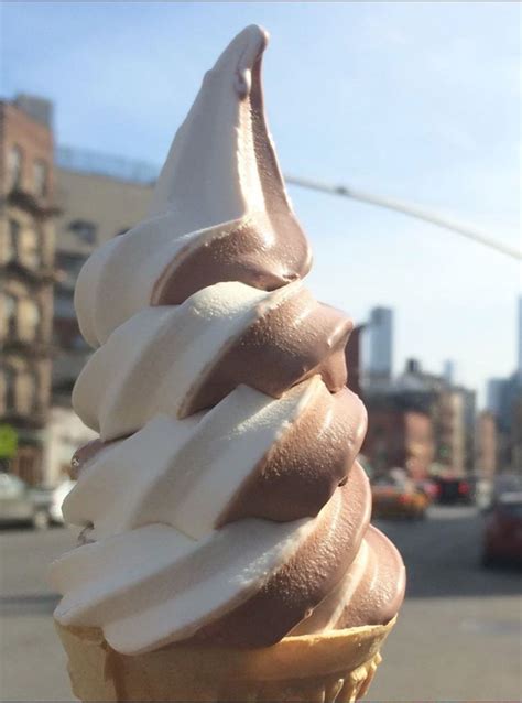 Decadent Chocolate Vanilla Soft Serve Twist