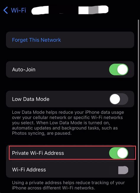How To Use Private Wifi Address On Iphone Ios 16 Techschumz