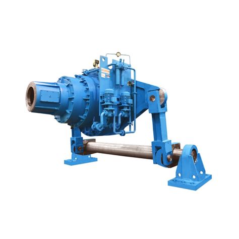 5 Stages Inline Type Planetary Gearbox With Hollow Output Shaft With