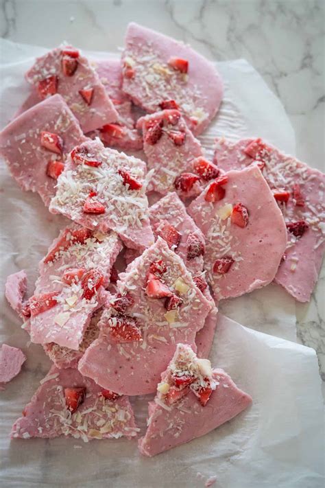 Frozen Cottage Cheese Bark
