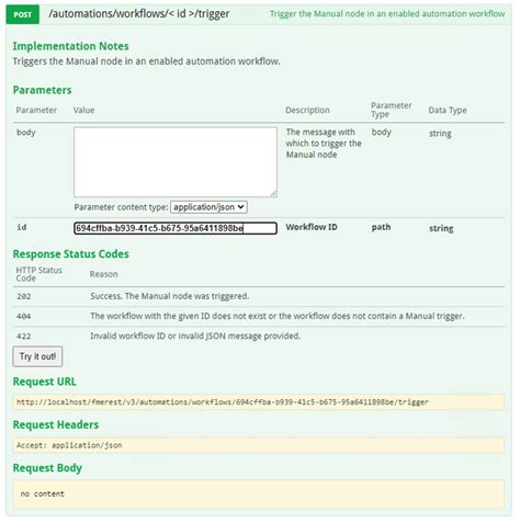 Run An Automation Using The Manual Trigger Fme Support Center
