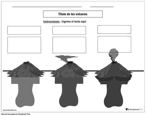 Hojas De Trabajo Sobre Volcanes Gratuitas Y Personalizables Desde Storyboard That
