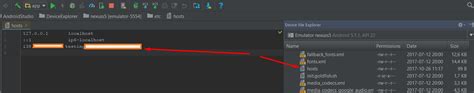 Emulation Android Emulator Ignores Settings In System Etc Hosts File