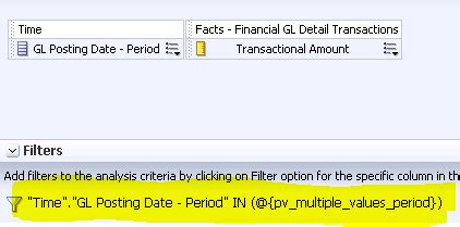 Vishal S Blog OBIEE 11G Setting Multiple Values To Presentation