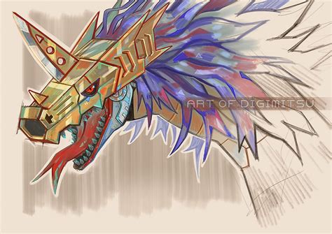Metalseadramon Digimon Drawn By Digimitsuart Danbooru