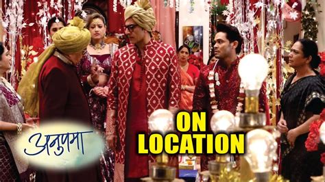 Anupama On Location Dimpi Tapish Ki Shadi Me Huva Bada Drama