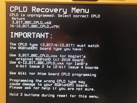 CPLD Programing Error TDO Issue 348 Hoglet67 RGBtoHDMI GitHub