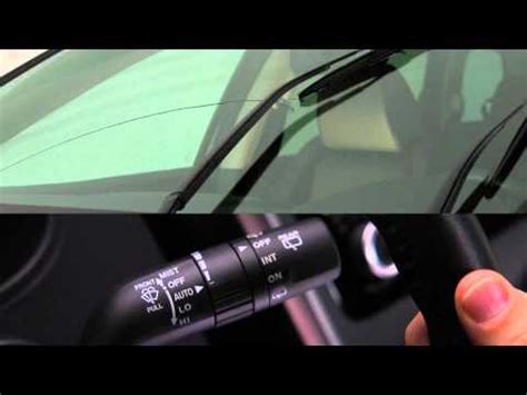 Cx Wipers Washers Rain Sensing Mazda Usa Youtube