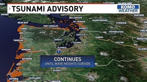 Tsunami Advisory Canceled For Washington Coast After Powerful Russia