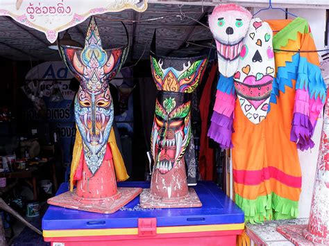 Phi Ta Khon Festival In Thailand Hole In The Donut Travel
