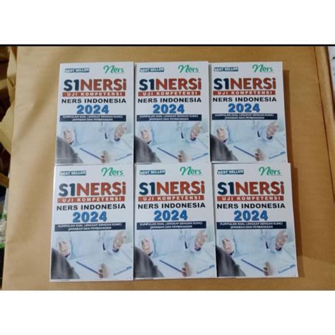 Jual Buku Sinersi Uji Kompetensi Ners Indonesia Edisi 2024 Oleh AIPNI