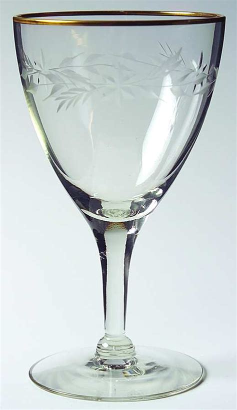 Gold Dawn Wine Glass By Susquehanna Replacements Ltd