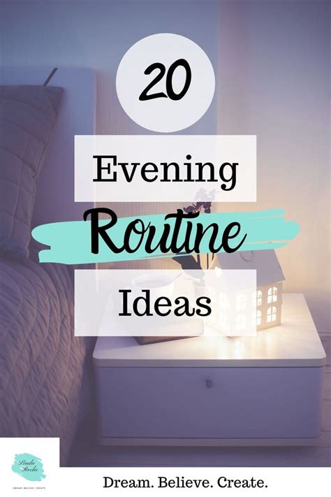 Create Your Ideal Evening Routine