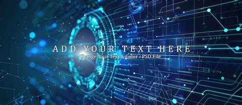 Abstract Digital Network Illustration Premium Ai Generated Psd