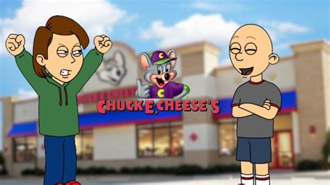 Classic Caillou Gets Grounded For Sneaking Into Chuck E Cheese Youtube