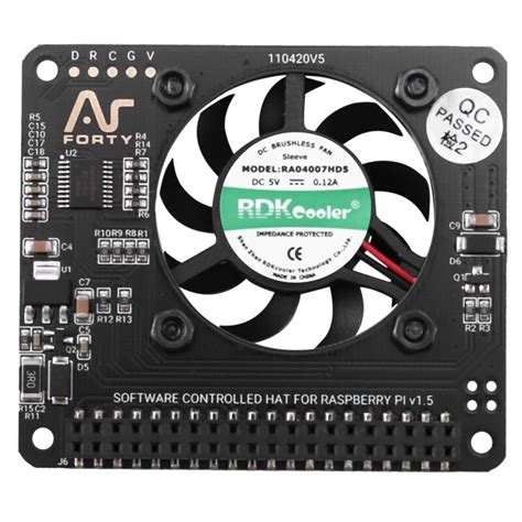 Argon Fan Hat For Raspberry Pi 4 3 Cooling Fan With Software