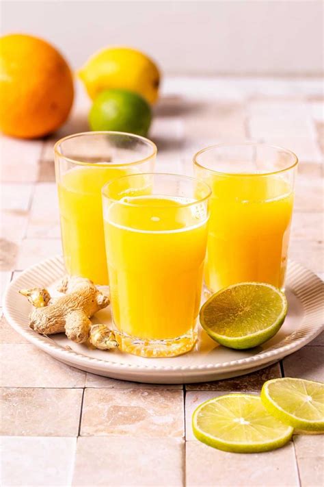 Ginger Shots Recipe 5 Ingredients The Big Mans World