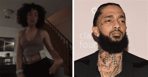 Who Is Emani Asghedom Nipsey Hussles Daughter Delights Fans With Her Dance Moves On Tiktok Meaww