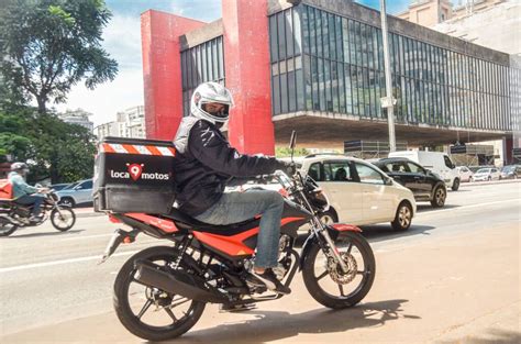 Moto para entregadores de Ifood no Centro de São Paulo