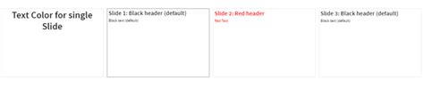 R Quarto Reveal Slides Text Color For A Single Slide Stack Overflow