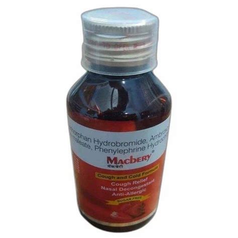 Macbery Cough Relief Nasal Decongestant Syrup 100 Ml At Rs 70 71
