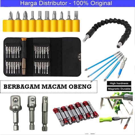 Jual BERBAGAI MACAM Obeng Set 32in1 Obeng SerbaGuna Obeng Multifungsi