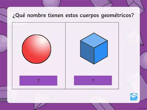 Cuerpos geométricos pre kínder profe social