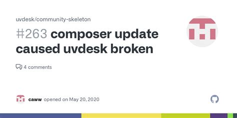 Composer Update Caused Uvdesk Broken Issue Uvdesk Community