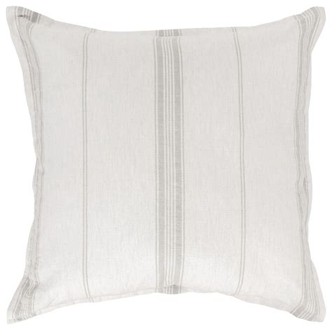 Jayson Gray Stripe Euro Sham From Classic Home Coleman Furniture