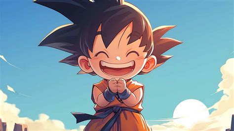 Chibi Goku Dragon Ball Desktop Wallpaper Chibi Goku Wallpaper