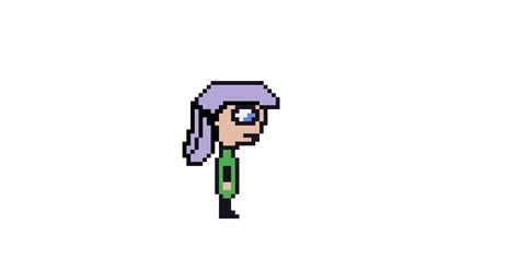 Character Right Walk Pixel Art