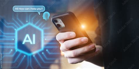 Foto Chatgpt Chat Concept Ai Artificial Intelligence Young Man Using Technology Smart Robot Ai