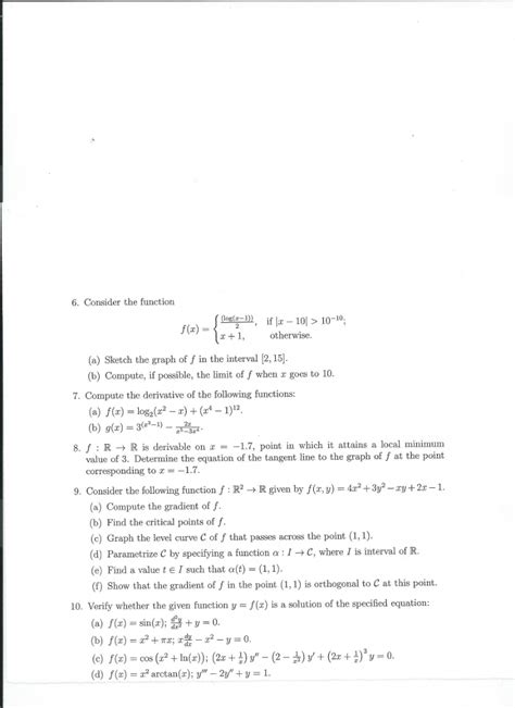 solved consider the function f x { log x 1 2 if x
