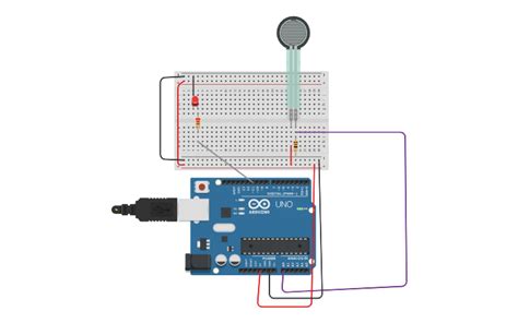 Circuit Design Copy Of Flex Sensor Tinkercad