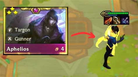 3 Star Aphelios ⭐⭐⭐ Ft Gunner Tft Set 9 5 Youtube