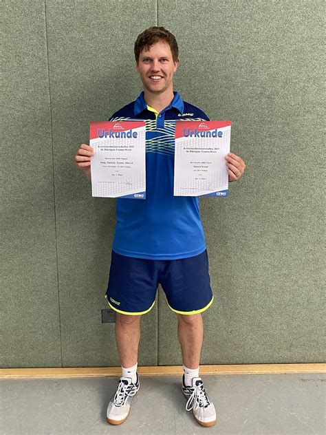Marcel Knott Und Noel Voß Bei Kreismeisterschaften Doppelt Erfolgreich