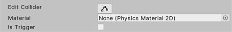 Applying 2d Colliders For Physics Interactions Unity Learn