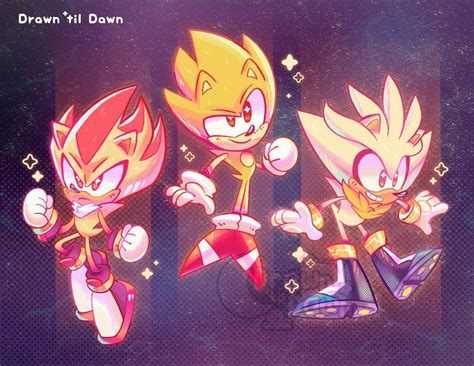 Super Sonic Render By Kamtheman56 On Deviantart Modern Sonic Movie