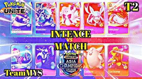 What A Great Match In Asia Champions League T2 Vs Teammys Pokemon